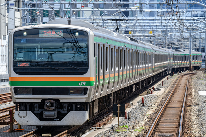 小山車両センター E231系 ヤマU60編成 の写真 |鉄道写真投稿サイトTrain-Directory