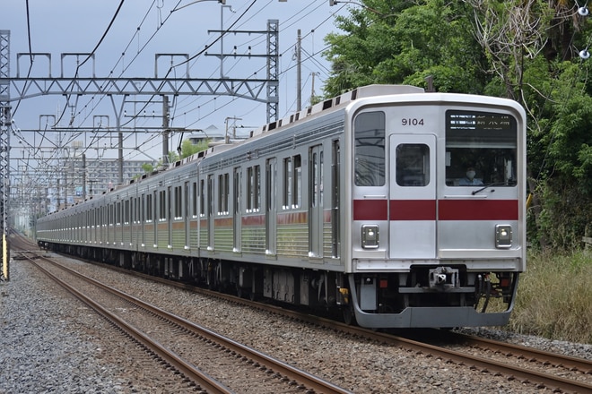 森林公園検修区 9000系 9104F の写真 |鉄道写真投稿サイトTrain-Directory