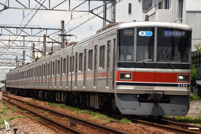 元住吉検車区 3000系 3104F の写真 |鉄道写真投稿サイトTrain-Directory