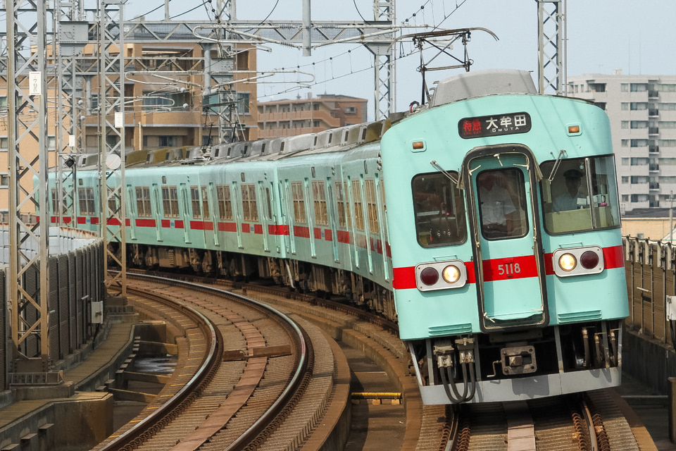 西鉄5000形5118F(5118編成)の編成データ、編成表、ニュース、写真|2nd-train