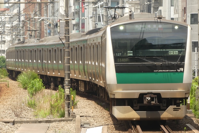 川越車両センター E233系 ハエ127編成 の写真 |鉄道写真投稿サイトTrain-Directory