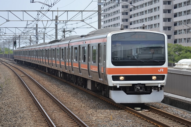 京葉車両センター 209系 ケヨM82編成 の写真 |鉄道写真投稿サイトTrain-Directory