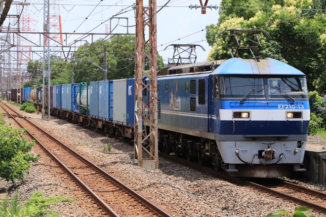 岡山機関区 EF210 13 の写真 |鉄道写真投稿サイトTrain-Directory