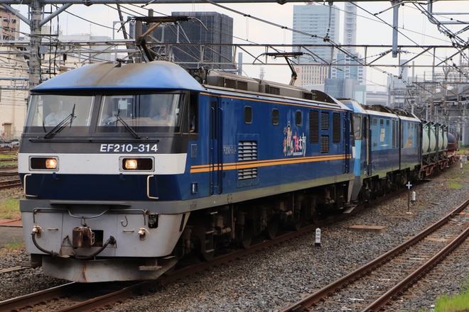 吹田機関区 EF210 314 の写真 |鉄道写真投稿サイトTrain-Directory