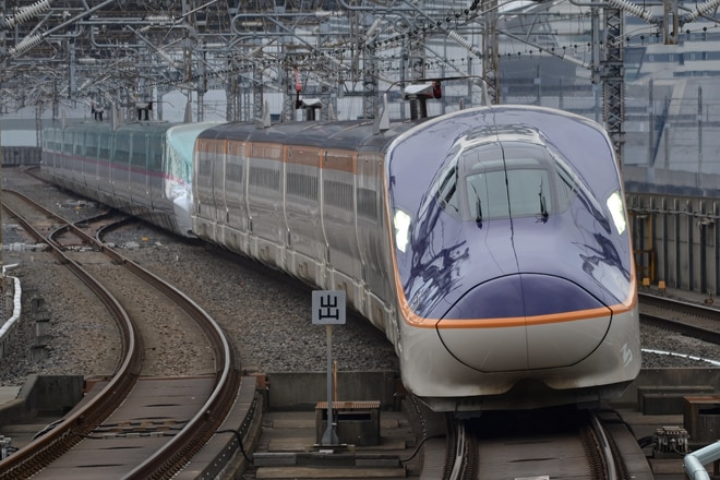 山形新幹線車両センター E8系 G1編成 の写真 |鉄道写真投稿サイトTrain-Directory