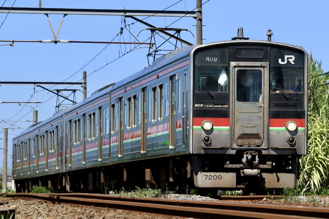 高松運転所 7200系 R09 の写真 |鉄道写真投稿サイトTrain-Directory