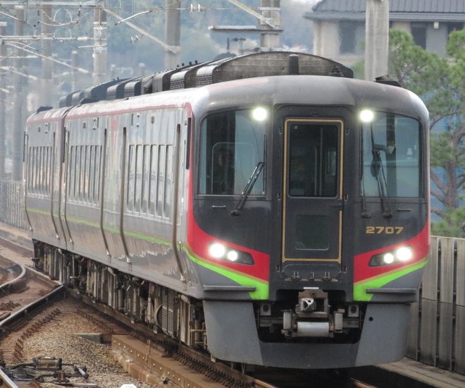 高松運転所 2700系 2707 の写真 |鉄道写真投稿サイトTrain-Directory