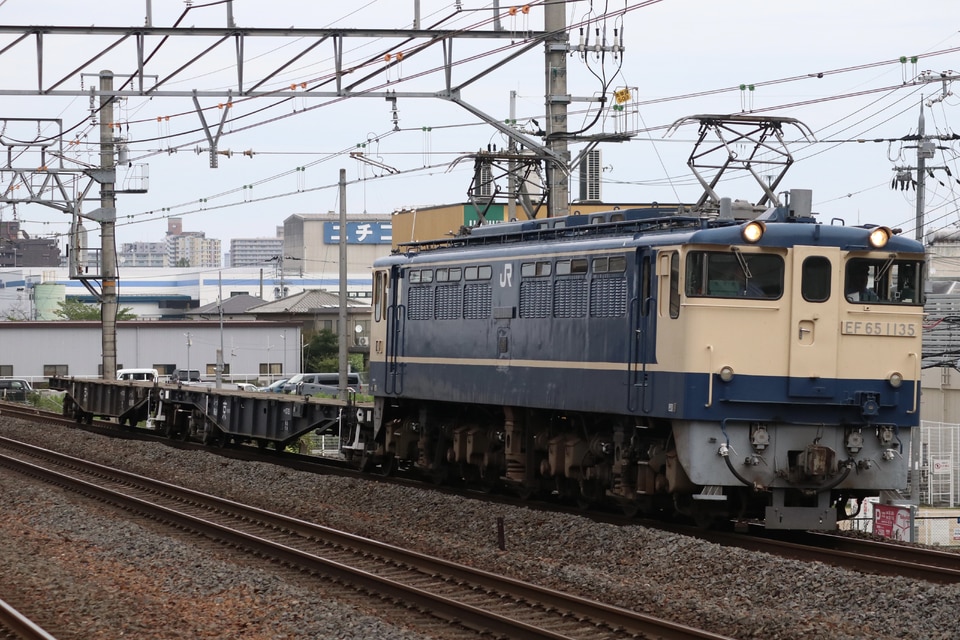 JR西EF65形EF65-1135の編成データ、編成表、ニュース、写真|2nd-train