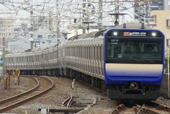 鎌倉車両センター本所 E235系 クラF-24編成 の写真 |鉄道写真投稿サイトTrain-Directory
