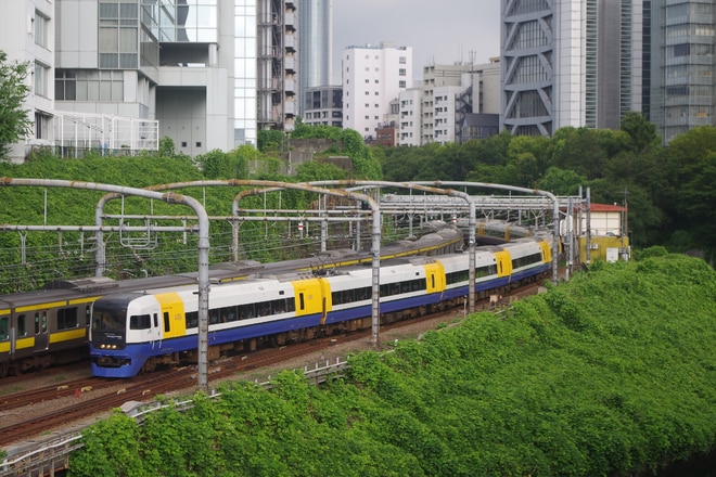 幕張車両センター本区 255系 マリBe-03編成 の写真 |鉄道写真投稿サイトTrain-Directory