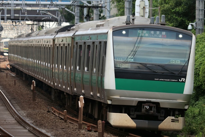 川越車両センター E233系 ハエ113編成 の写真 |鉄道写真投稿サイトTrain-Directory