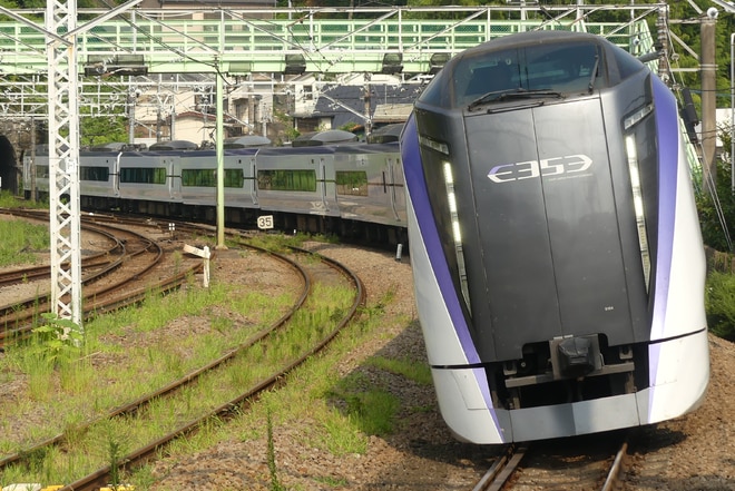 松本車両センター E353系 モトS104編成 の写真 |鉄道写真投稿サイトTrain-Directory