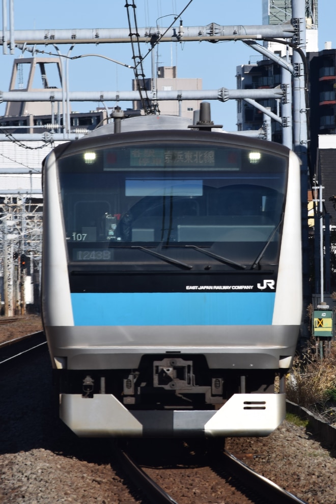 さいたま車両センター E233系 サイ107編成 の写真 |鉄道写真投稿サイトTrain-Directory