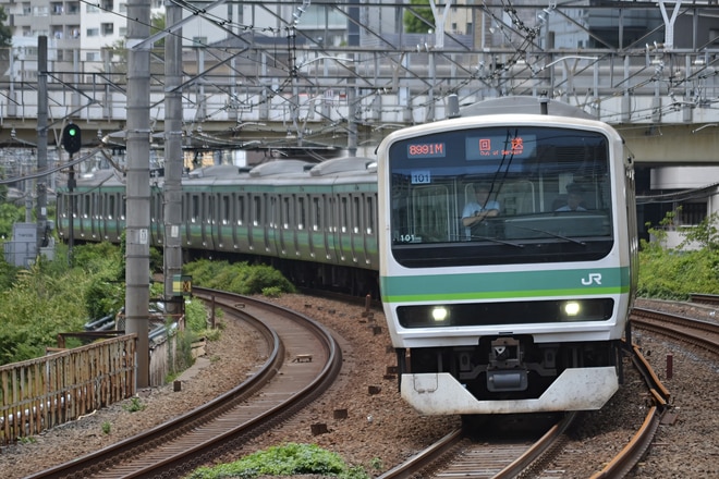 松戸車両センター本区 E231系 マト101編成 の写真 |鉄道写真投稿サイトTrain-Directory