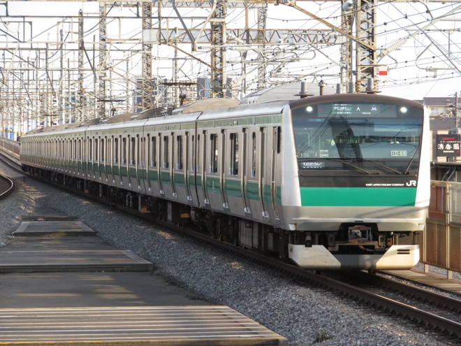 川越車両センター E233系 サイ136編成 の写真 |鉄道写真投稿サイトTrain-Directory