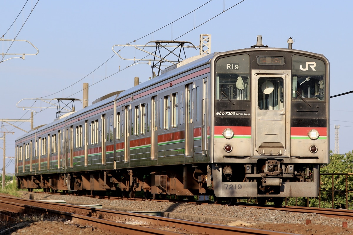 高松運転所 7200系 R19編成 の写真 |鉄道写真投稿サイトTrain-Directory