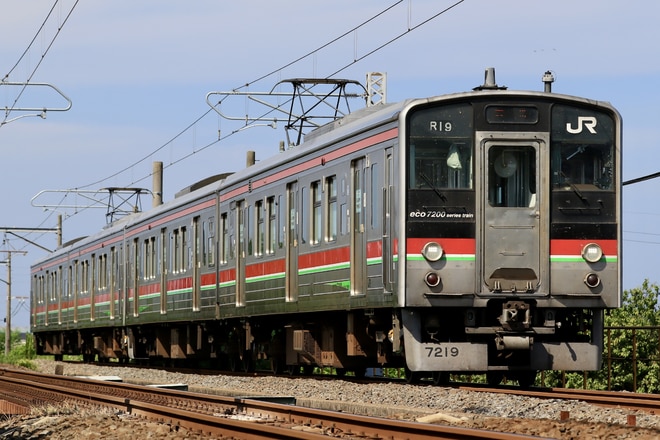 高松運転所 7200系 R19編成 の写真 |鉄道写真投稿サイトTrain-Directory