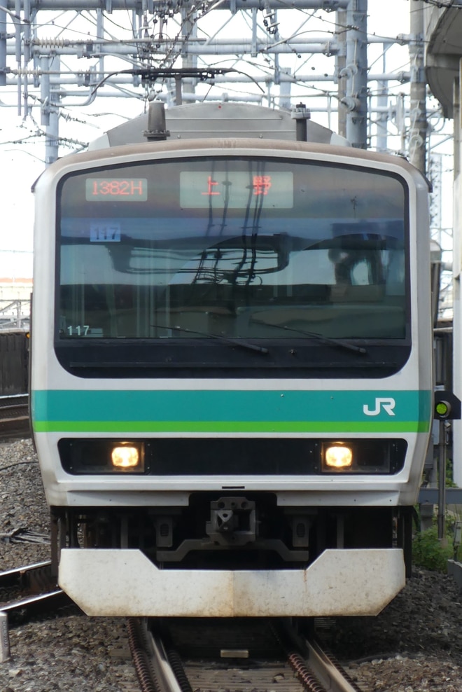 松戸車両センター本区 E231系 マト117編成 の写真 |鉄道写真投稿サイトTrain-Directory