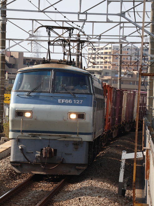 吹田機関区 EF66 127 の写真 |鉄道写真投稿サイトTrain-Directory