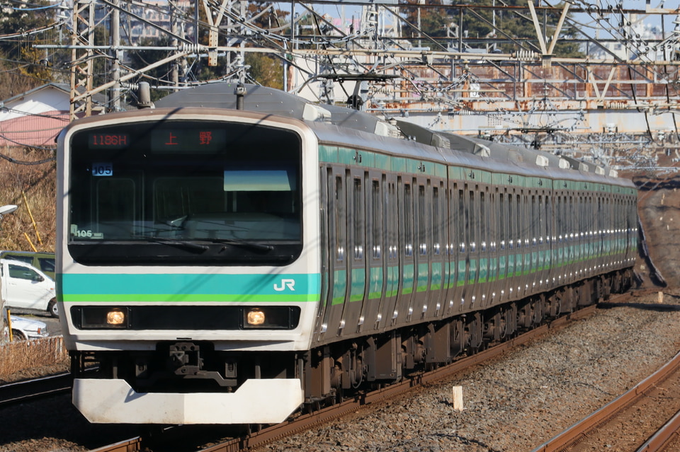 JR東E231系マト105編成の編成データ、編成表、ニュース、写真|2nd-train