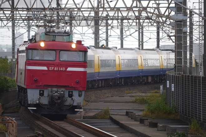 新潟車両センター EF81 140 の写真 |鉄道写真投稿サイトTrain-Directory