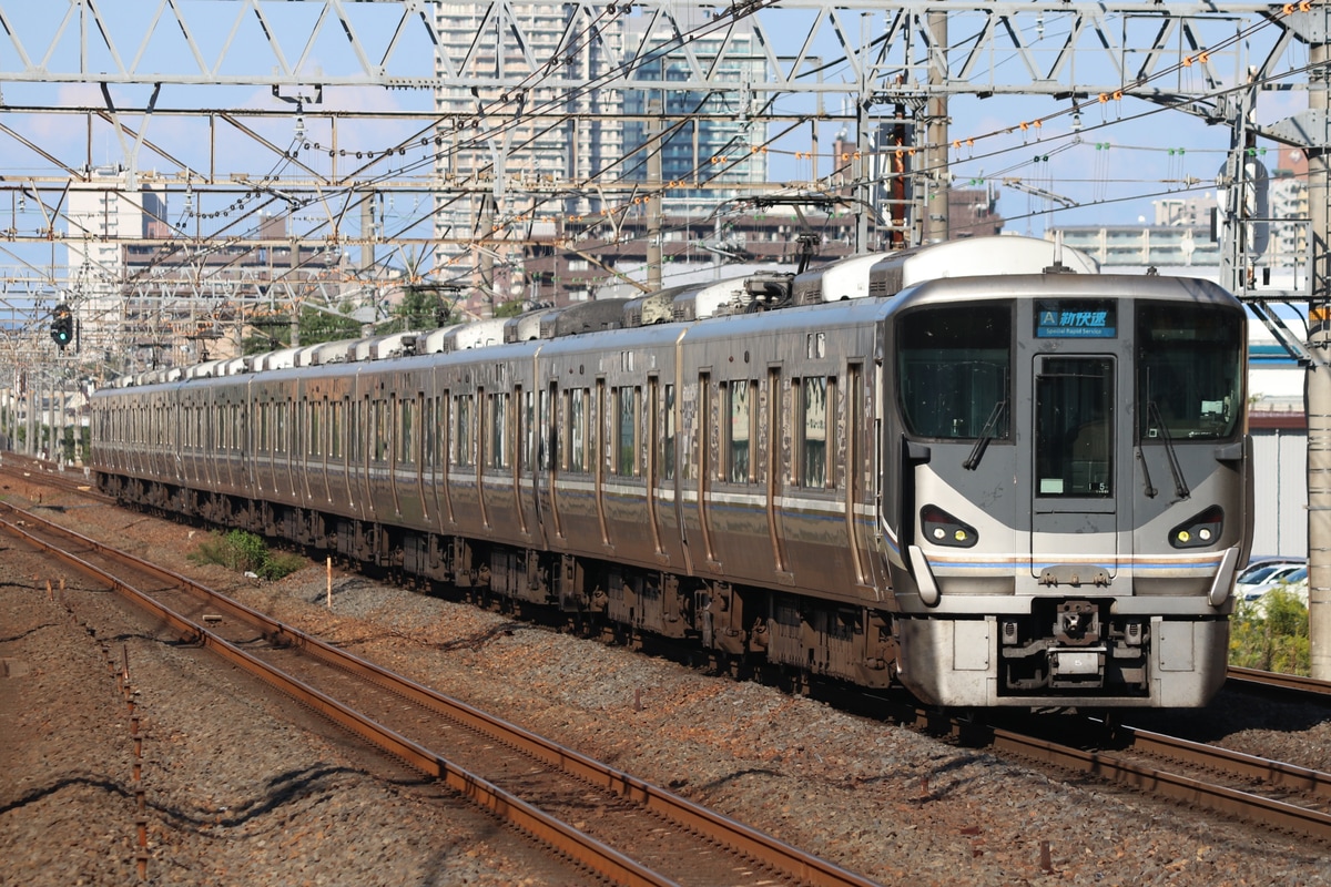 網干総合車両所本所 225系 ホシI5編成 の写真 |鉄道写真投稿サイトTrain-Directory
