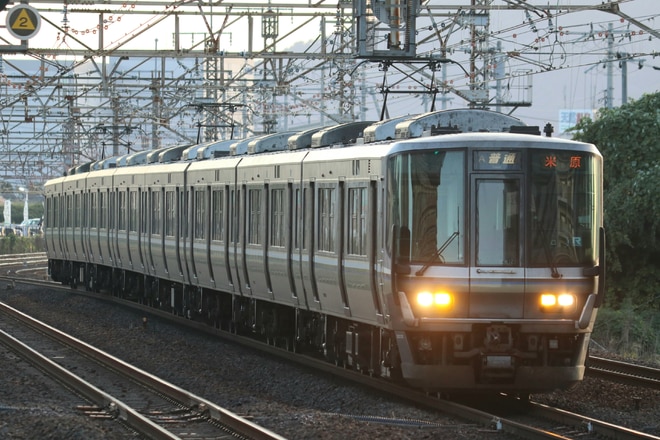 網干総合車両所本所 223系 ホシW12編成 の写真 |鉄道写真投稿サイトTrain-Directory