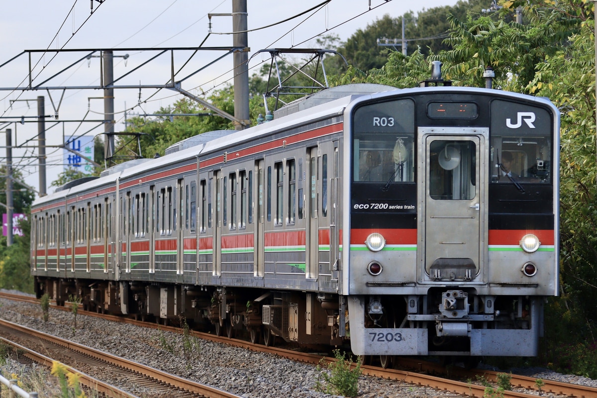 高松運転所 7200系 R03編成 の写真 |鉄道写真投稿サイトTrain-Directory