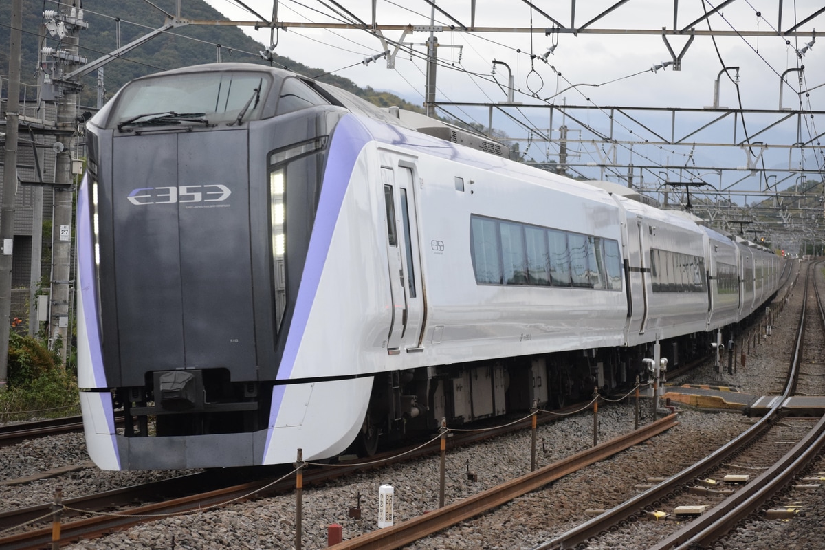 松本車両センター E353系 モトS113編成 の写真 |鉄道写真投稿サイトTrain-Directory