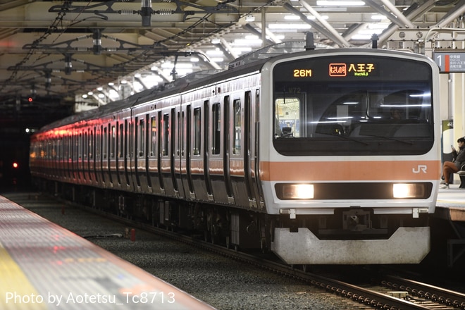 京葉車両センター 209系 ケヨM72 の写真 |鉄道写真投稿サイトTrain-Directory