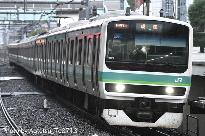 松戸車両センター本区 E231系 マト103 の写真 |鉄道写真投稿サイトTrain-Directory