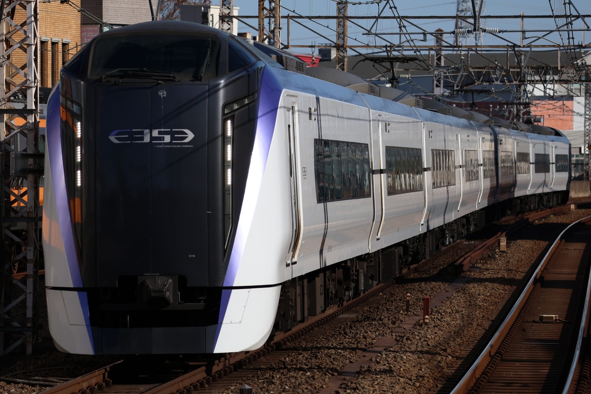 松本車両センター e353系 モトS116編成 の写真 |鉄道写真投稿サイトTrain-Directory