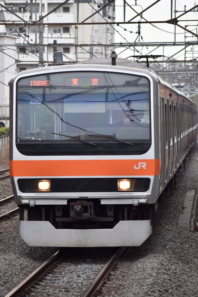 京葉車両センター E231系 ケヨMU38編成 の写真 |鉄道写真投稿サイトTrain-Directory