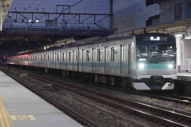 松戸車両センター本区 E233系 マト1編成 の写真 |鉄道写真投稿サイトTrain-Directory