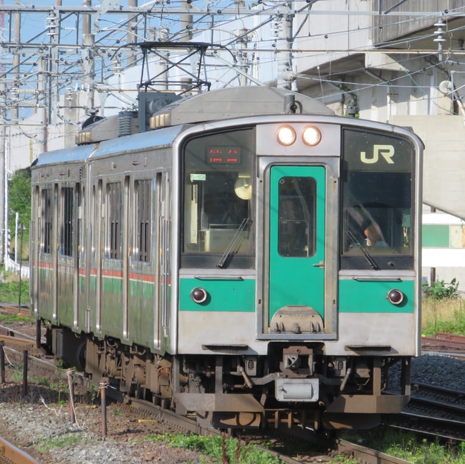 仙台車両センター本所 701系 センF2-508編成 の写真 |鉄道写真投稿サイトTrain-Directory