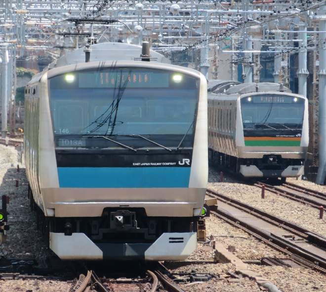 さいたま車両センター E233系 サイ146編成 の写真 |鉄道写真投稿サイトTrain-Directory