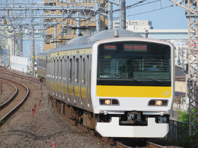 三鷹車両センター E231系 ミツA545編成 の写真 |鉄道写真投稿サイトTrain-Directory