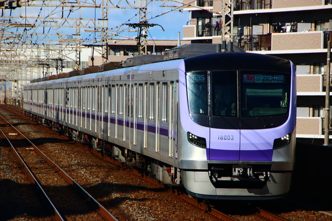 鷺沼検車区 18000系 18103F の写真 |鉄道写真投稿サイトTrain-Directory