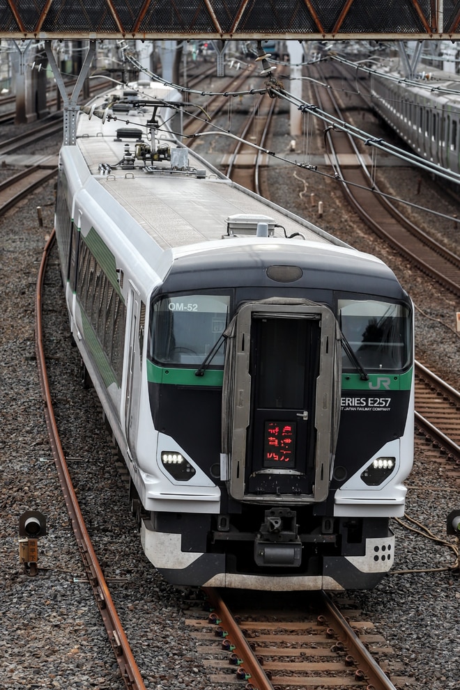 大宮総合車両センター東大宮センター E257系 オオOM-52編成 の写真 |鉄道写真投稿サイトTrain-Directory