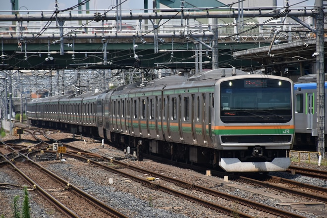 小山車両センター E231系 ヤマU585編成 の写真 |鉄道写真投稿サイトTrain-Directory