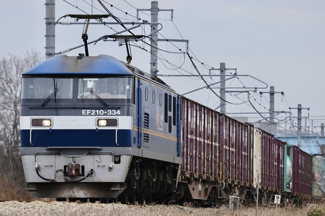 吹田機関区 EF210形 334 の写真 |鉄道写真投稿サイトTrain-Directory