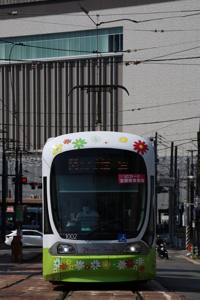 江波車庫 1000形 1002 の写真 |鉄道写真投稿サイトTrain-Directory