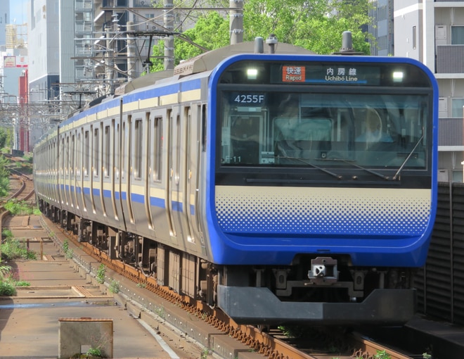 鎌倉車両センター本所 E235系 クラF-11編成 の写真 |鉄道写真投稿サイトTrain-Directory