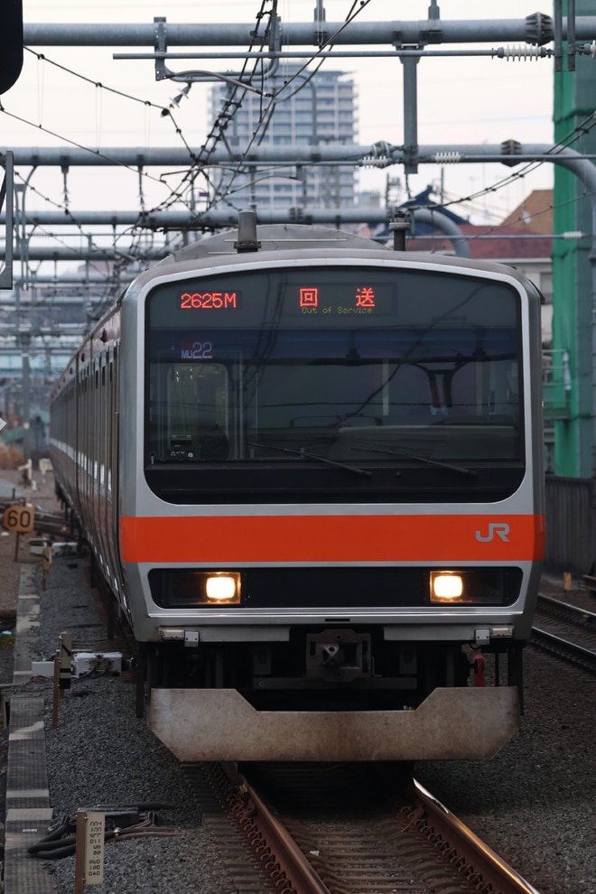 京葉車両センター E231系 ケヨMU22編成 の写真 |鉄道写真投稿サイトTrain-Directory