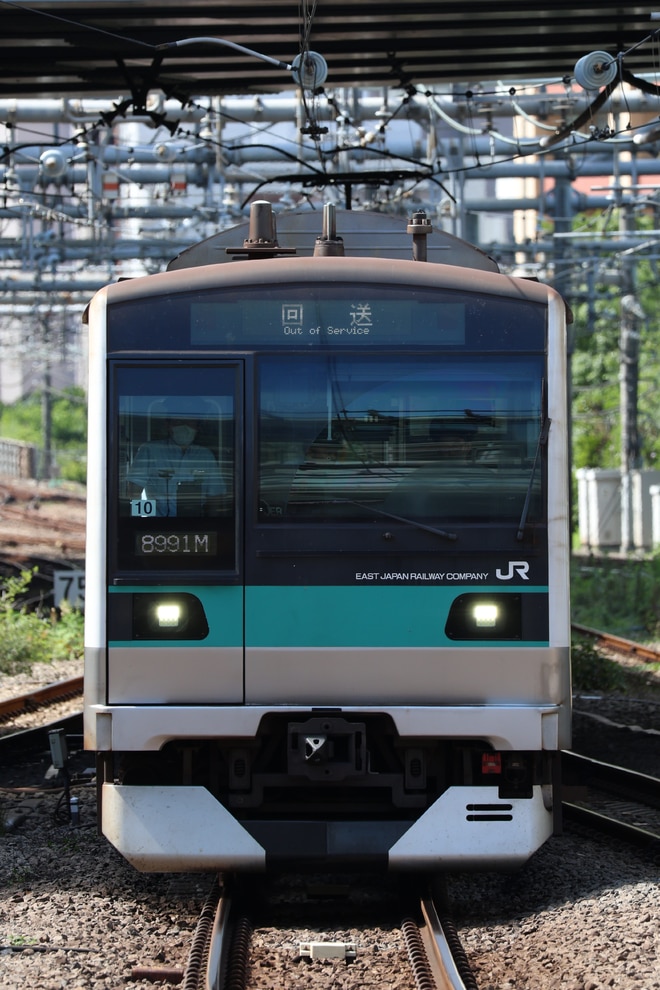 松戸車両センター本区 E233系 マト10編成 の写真 |鉄道写真投稿サイトTrain-Directory