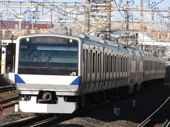 勝田車両センター e531系 1182M K419編成 の写真 |鉄道写真投稿サイトTrain-Directory
