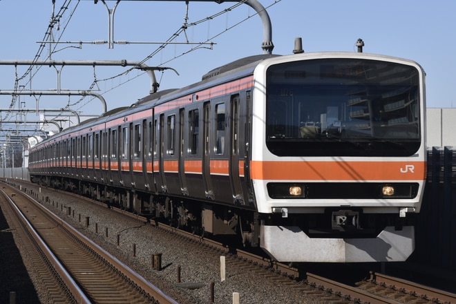 京葉車両センター 209系 ケヨM76編成 の写真 |鉄道写真投稿サイトTrain-Directory