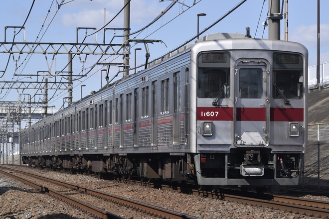 南栗橋車両管区春日部支所 10000系 11607F の写真 |鉄道写真投稿サイトTrain-Directory