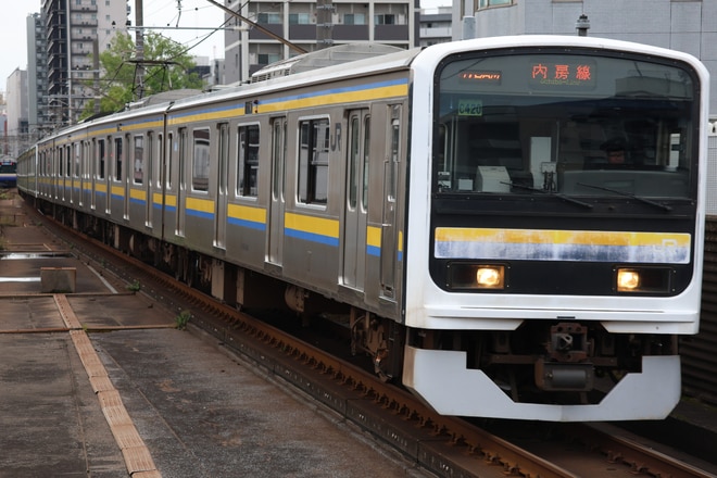 幕張車両センター 209系 マリC420編成 の写真 |鉄道写真投稿サイトTrain-Directory