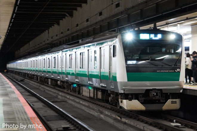 川越車両センター E233系 ハエ108編成 の写真 |鉄道写真投稿サイトTrain-Directory